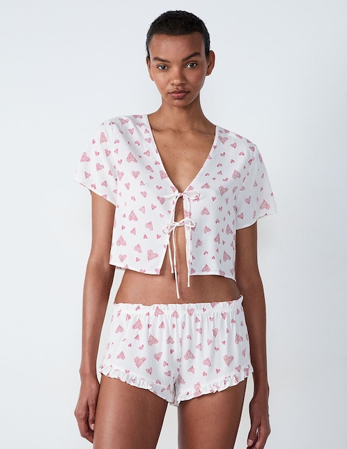 Short pijama ETAM estampado para mujer 1
